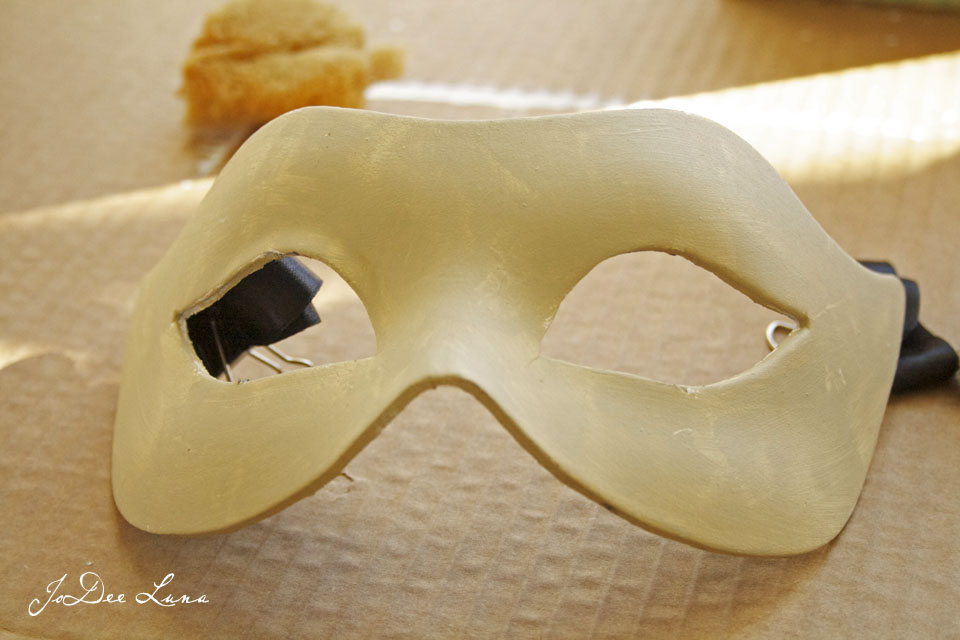 How to Make a Vintage Masquerade Mask – JoDee Luna Art