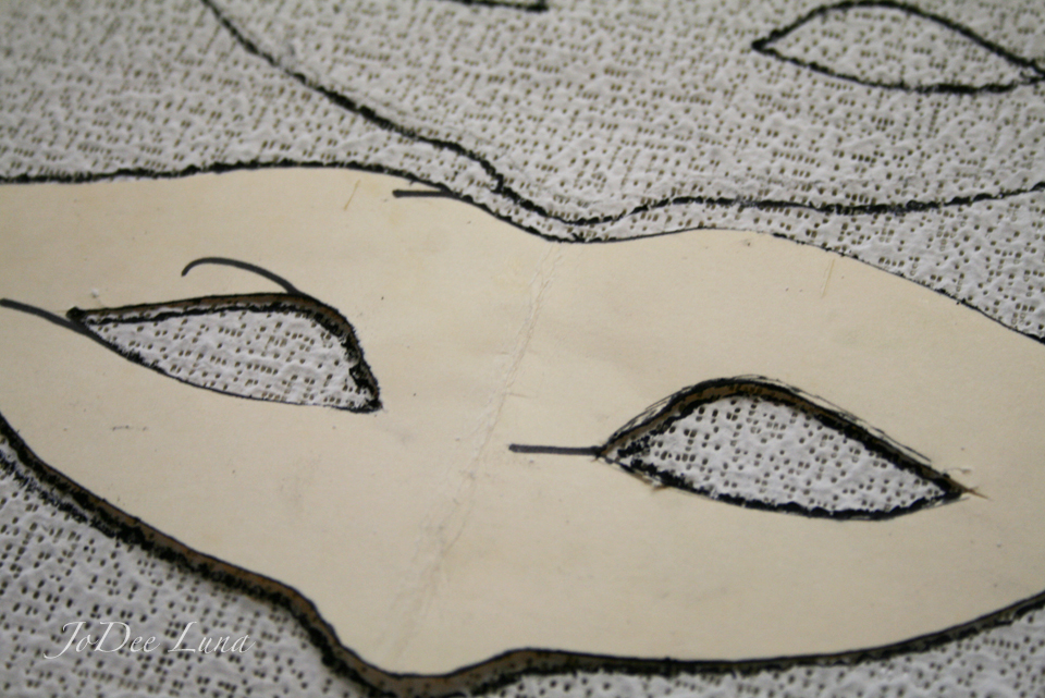 How to Make a Plaster Cloth Masquerade Mask – JoDee Luna Art