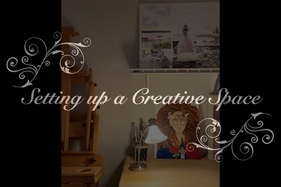 Setting up a Creative Space – JoDee Luna Art