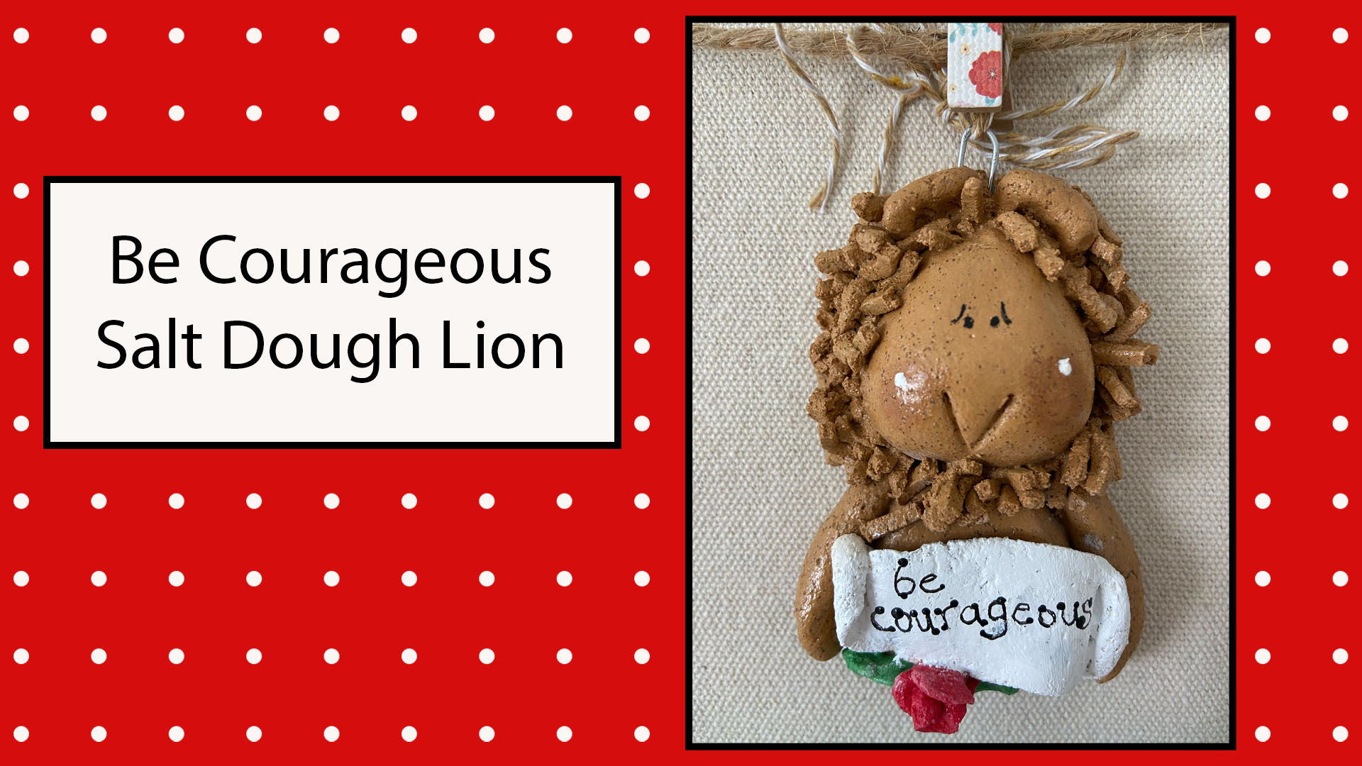 DIY Salt Dough Sculpture – JoDee Luna Art