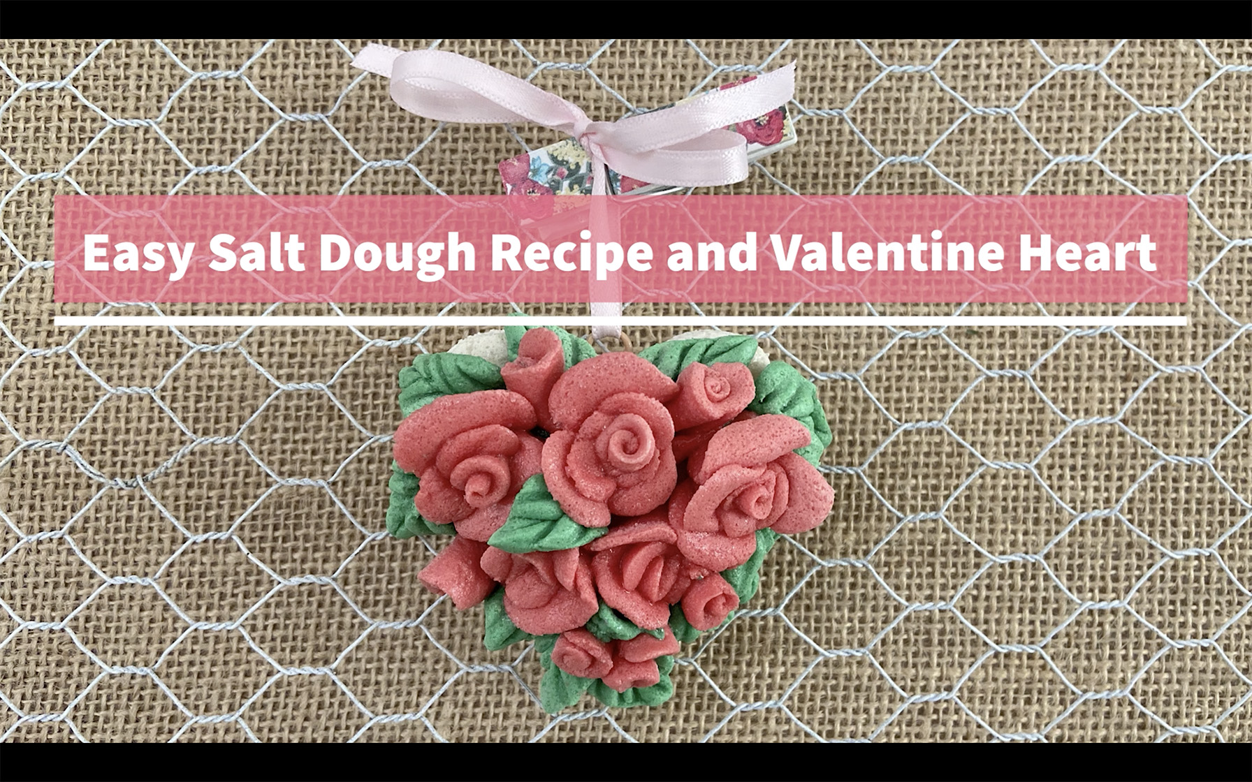 Easy Salt Dough Recipe and Valentine Hearts – JoDee Luna Art